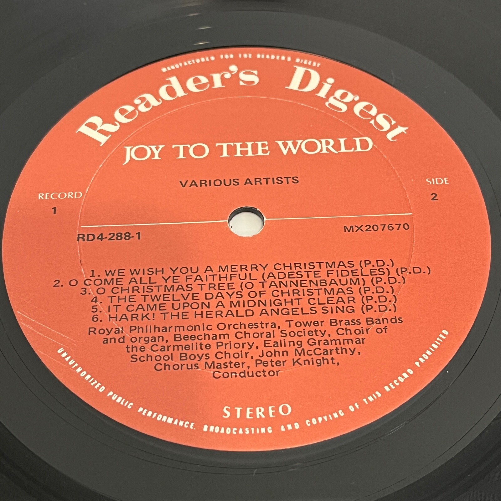 Readers Digest Joy To The World 12" Vinyl LP Record Vintage | eBay