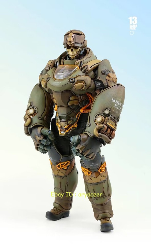 Black 13 Park Black Laboratory 1/6 Gorilla Head Action Figure In Stock ...