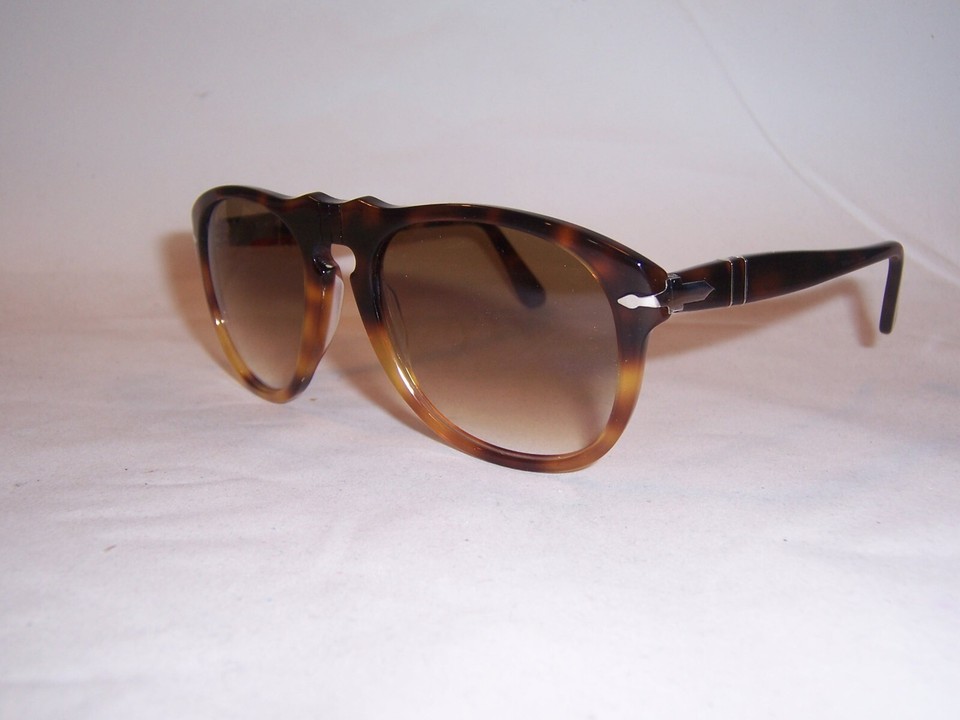 NEW PERSOL SUNGLASSES PO 0649 116051 BROWN/BROWN 54mm AUTHENTIC 649 | eBay