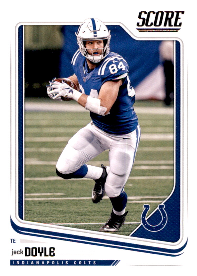 2018 Score Jack Doyle NFL PWE Base Card Colts #142 | eBay
