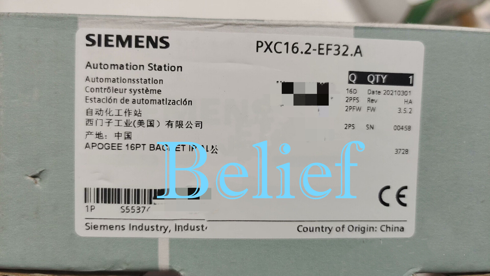 1pc Siemens PXC16.2-EF32.A Brand New Controller Fast delivery DHL*H | eBay