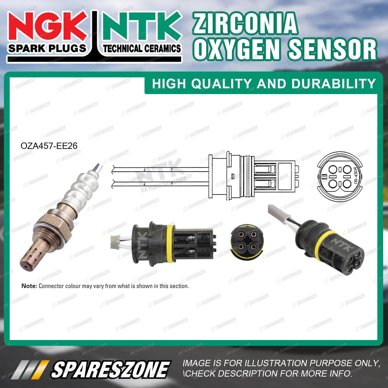 NTK Zirconia Oxygen Sensor Pre-Cat for Benz E240 E280 W210 E320 W210 ...