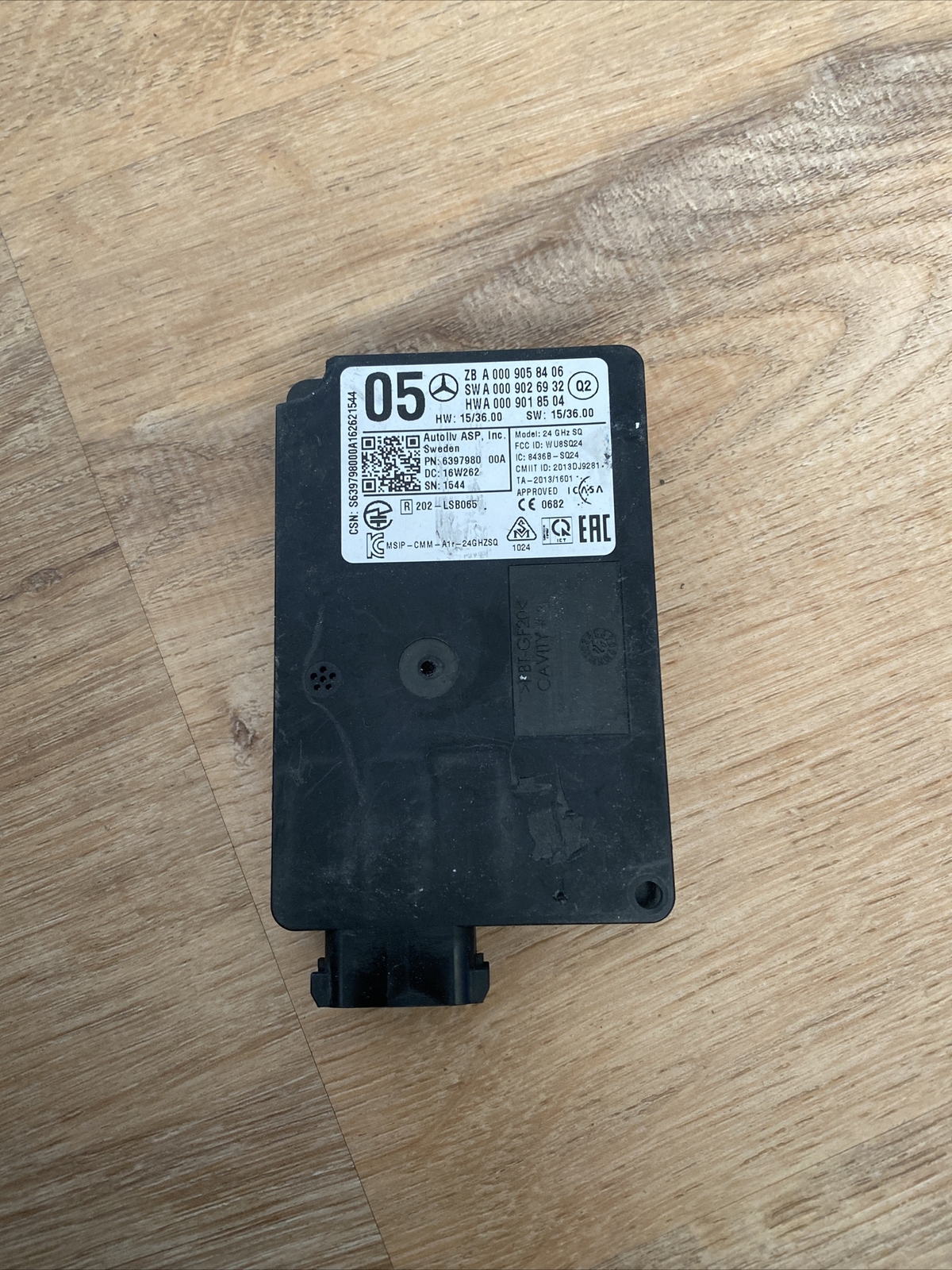 A0009058406 Mercedes Benz CLA250 Blind Spot Radar Sensor RH/LH OEM 2016 ...