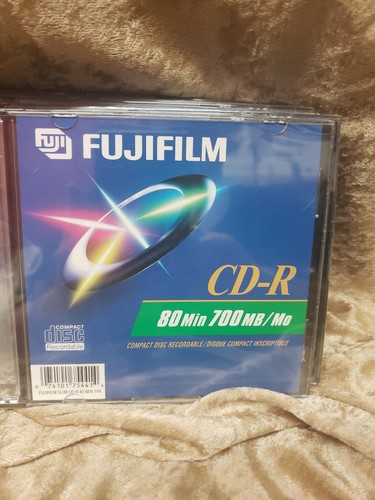 6 FUJIFILM - CD-R 700 MB 80 minutes (NEW & Sealed) Recordable discs | eBay