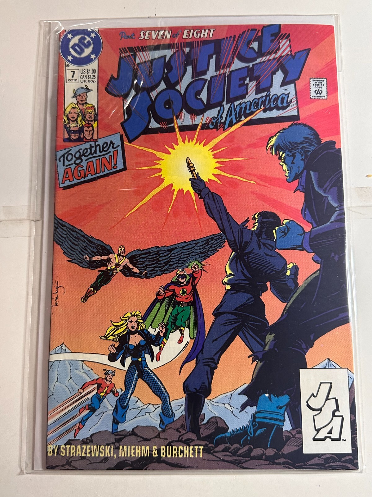 1991 DC Comics - Justice Society of America - Together Again! #7 ...