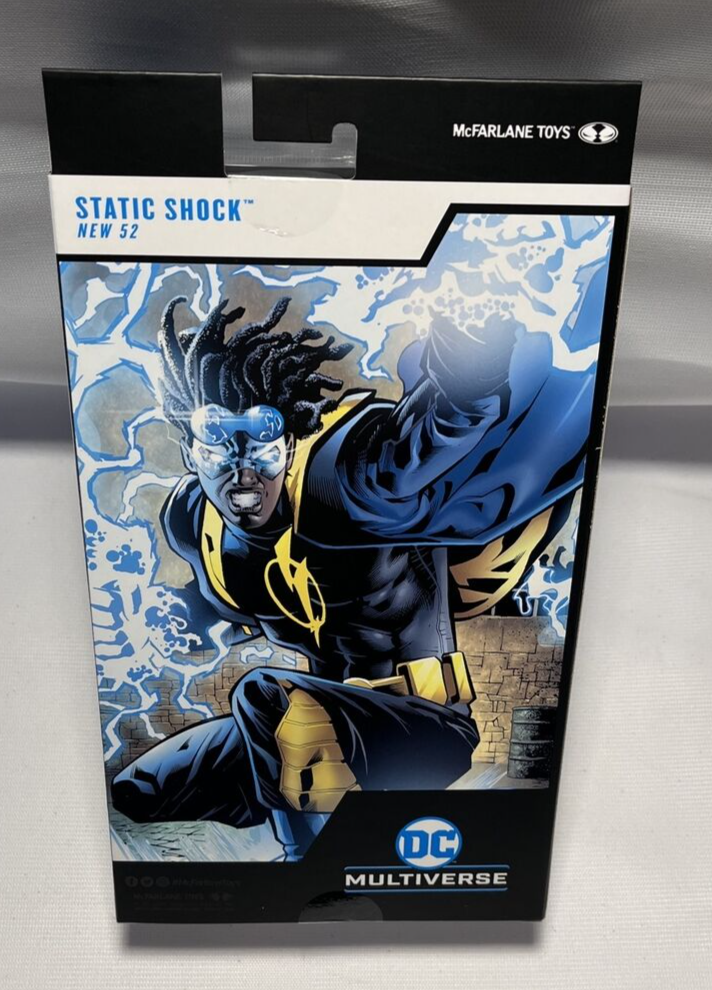 McFarlane DC Multiverse * STATIC SHOCK (NEW 52) * 7" Figure in Window ...