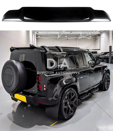 FOR LAND ROVER DEFENDER 90 110 130 L663 GLOSS BLACK REAR ROOF SPOILER ...