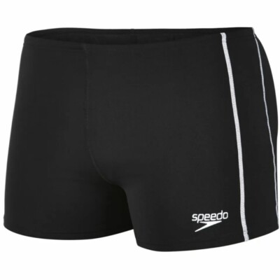 Mens Classic Swimming Speedo Black Swim Shorts 8-00732001 70/75/90/95 ...