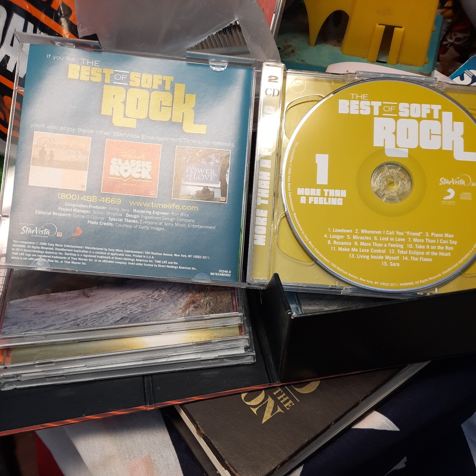 The Best of Soft Rock - 2013 Time Life 10 CD Set VGC No Scratches Incl ...
