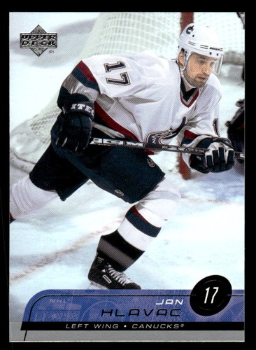 Jan Hlavac 2002 Upper Deck #172 Vancouver Canucks | eBay