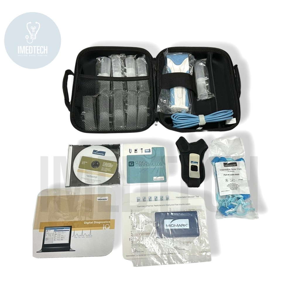 Midmark IQspiro - Digital Spirometry System 4-000-0025 With EMR ...