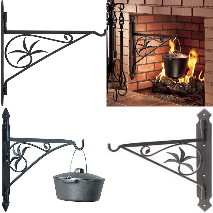Cast Iron Fireplace Crane Fireplace Crane Etsy