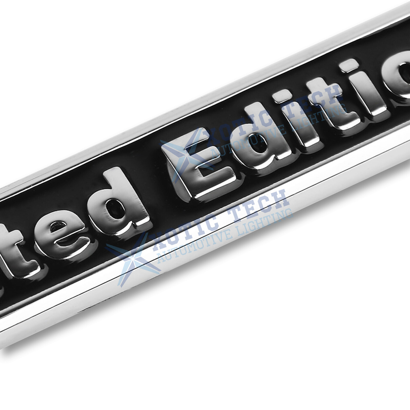 2pcs 3D Black Limited Edition Metal Emblem Car Rear Trunk Badge Fender ...