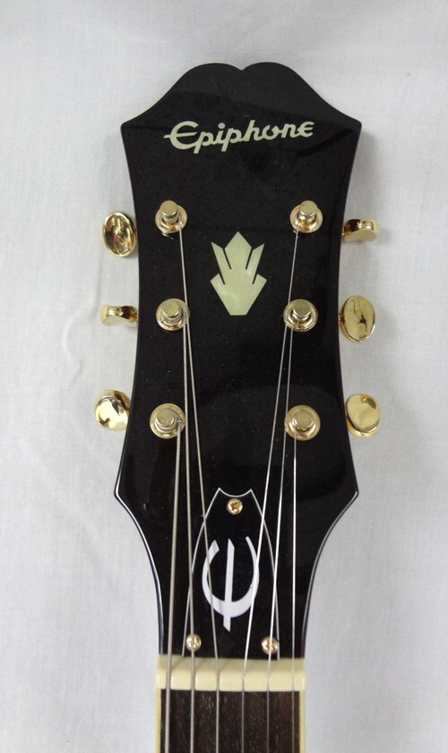 Beautiful Epiphone Riviera P93 WR Hollow Body Electric Guitar w/ Case ...