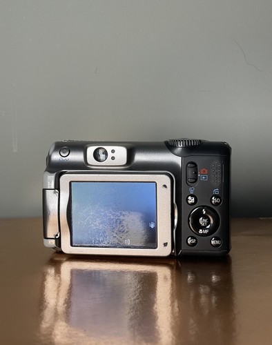 Canon PowerShot A650 IS 12.1MP Flip Screen Digital Camera 6x Zoom ...