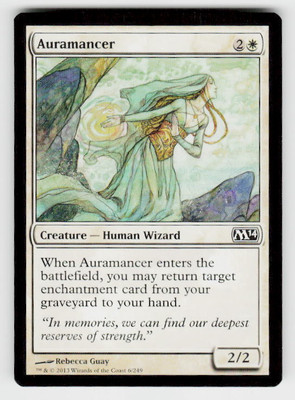Magic 2014 (M14) #6 Auramancer | eBay