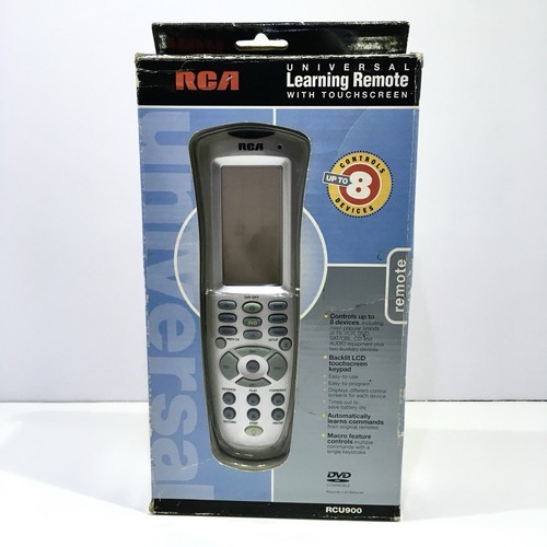 2002 RCA NOS Universal Learning Remote Control with Touchscreen RCU900 | eBay