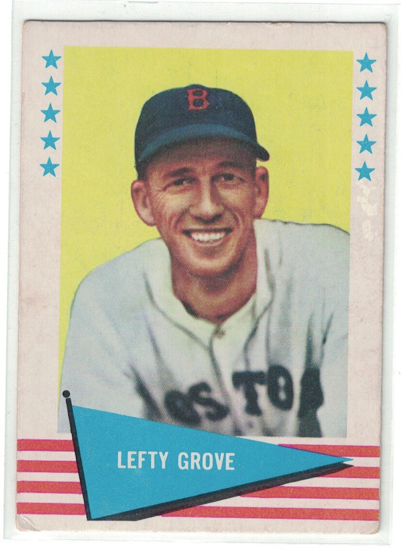 1961+Fleer+Baseball+Greats+-+%2338+Lefty+Grove for sale online | eBay