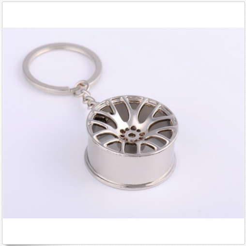 Fit Wheel Rim Keychain Creative Auto Part Car Keyring Key Chain Ring ...