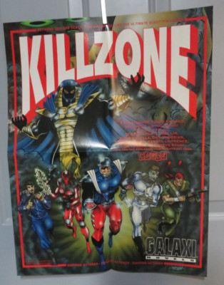 FP34 KILLZONE 1994 GALAXI NOVEL 17X22 DEALER POSTER | eBay