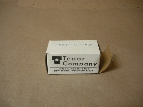 Tenor Company Model 455 Brake Control Relay , 400-7-0455 | eBay