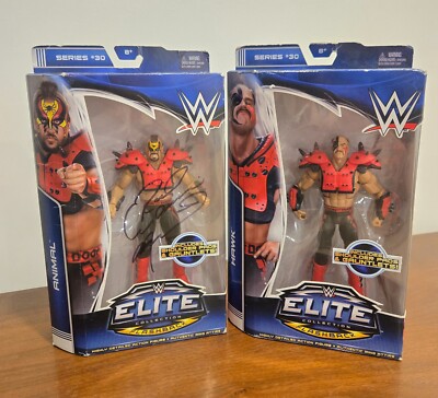 Mattel WWE Elite Series 30 Hawk & Animal LOD Road Warriors NIB ...