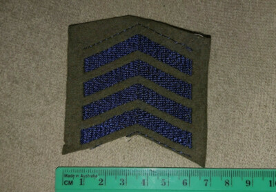 WW1 - WW2 OVERSEAS SERVICE CHEVRONS - AUSTRALIAN ARMY ISSUE 4 BAR MINT ...