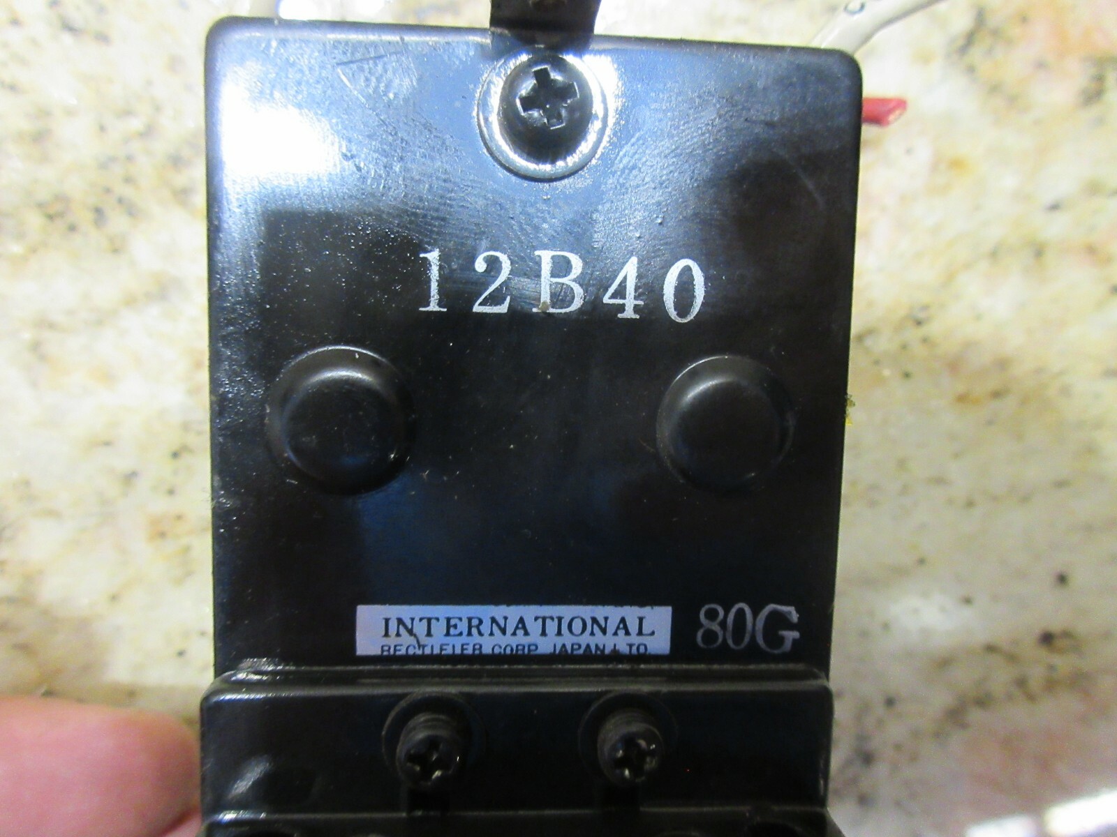International Rectifier 12B40 80 G Chacune 1 80G .lot De 3 Pieces | eBay
