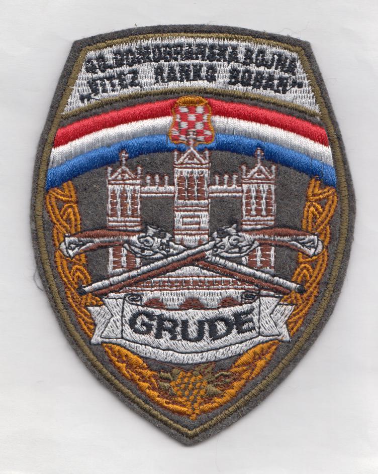 🔴CROATIA ARMY HVO 40 GUARD BATTALION VITEZ RANKO BOBAN, GRUDE, large ...