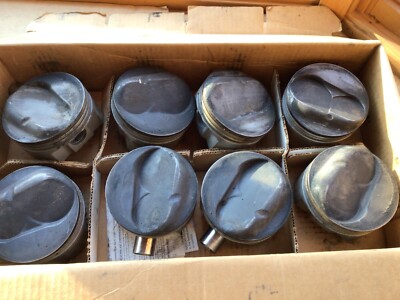 Diamond racing pistons Chevy 350 12-1 6.0 rod Corvette Camaro SCCA IMSA ...