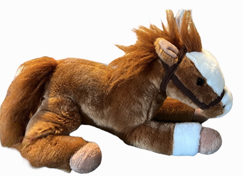 Wells Fargo Legendary Pony Mack Plush Stuffed Animal 14" Horse 2012 ...