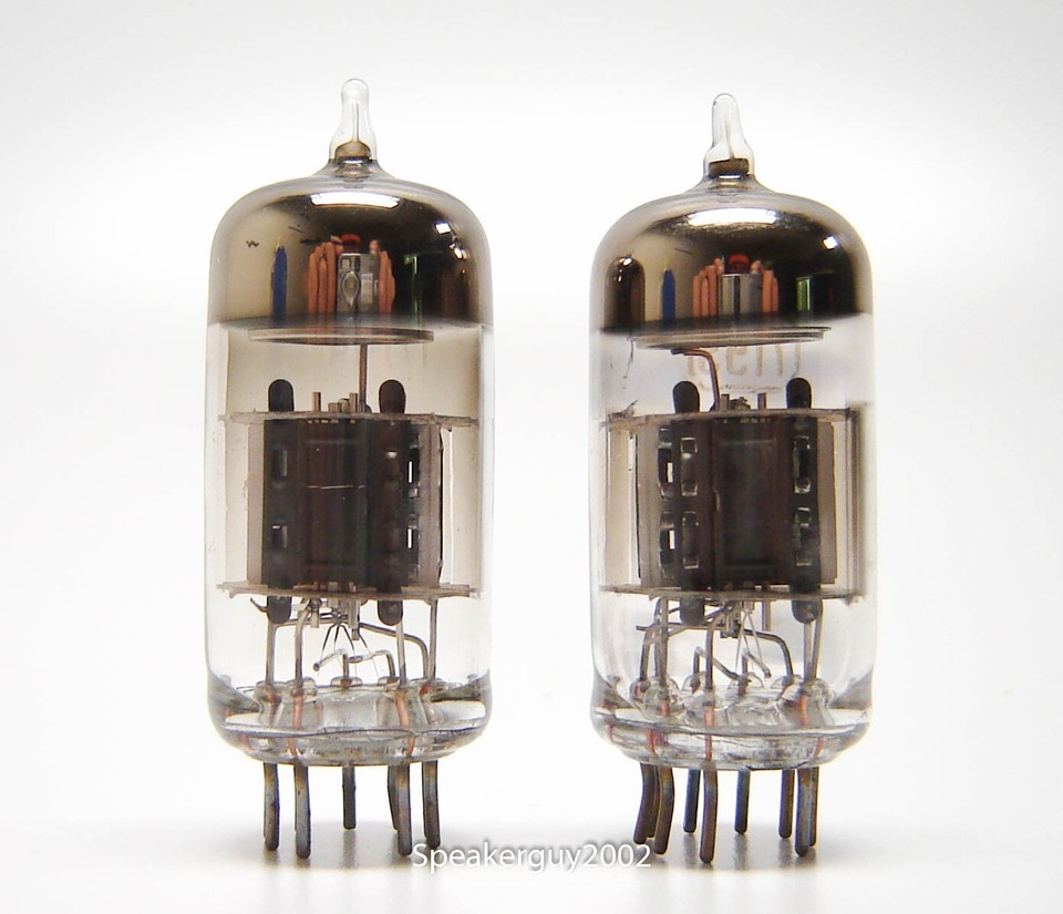 2 RCA 7199 Preamp Tubes / Black Plate / KT4 | eBay