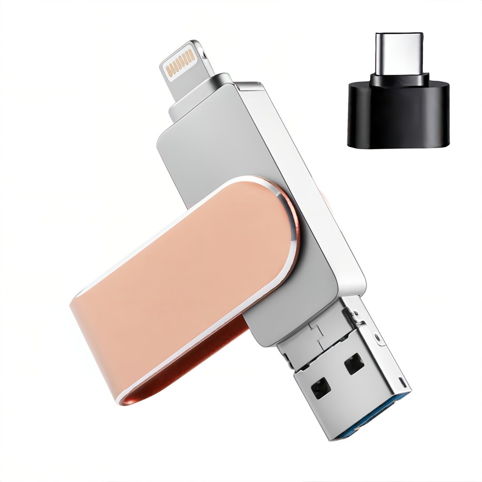 MFi 64GB for iPhone Photo Stick for iPhone Memory for iPhone USB-Pink ...