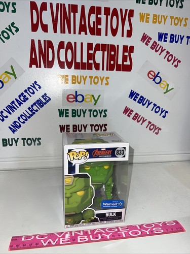 Funko Pop Hulk #833 Marvel Avengers Mech Strike Walmart Exclusive | eBay