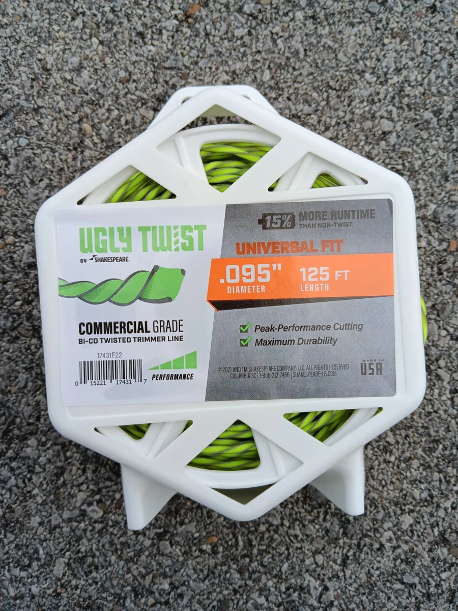 Shakespeare Ugly Twist X 175-ft Spooled Trimmer Line In The, 59% OFF
