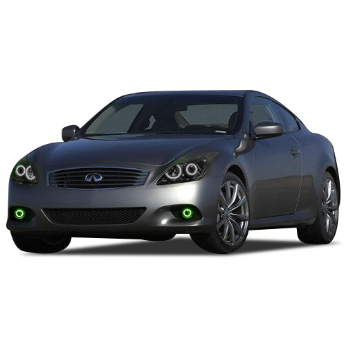 Bright Green Angel Eye Fog Light Halo kit for Infiniti G37 08-13 | eBay