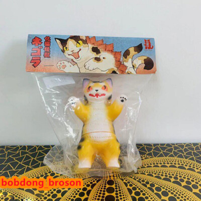 KONATSUYA NEGORA Yellow Tiger Edition Soft VINYL Figures H9CM Sofubi | eBay