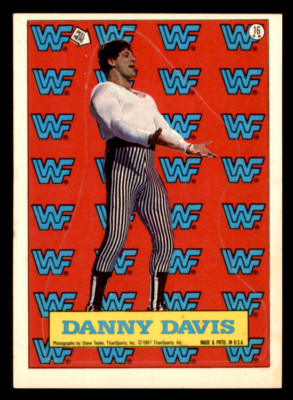 1987 Topps Stickers Danny Davis #16 | eBay