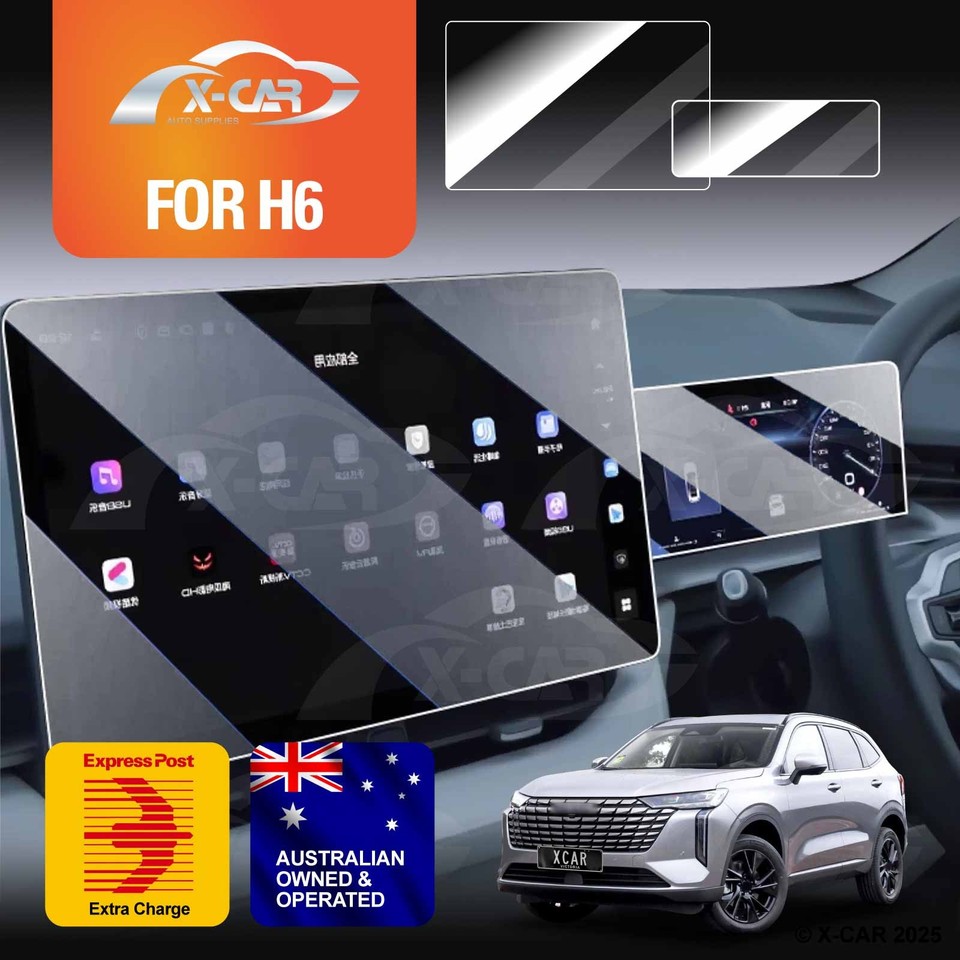 Tempered Glass Screen Protector for GWM Haval H6 2025-Onwards Dash ...