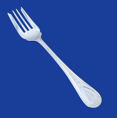 Wallace CONTINENTAL BATEMAN Glossy Stainless Flatware -- Fish Fork 7 1/ ...