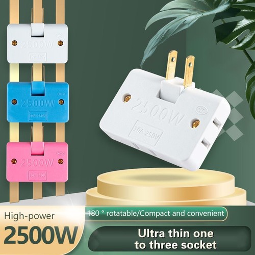 Extension Plug Adapter Rotatable Socket Converter Socket Durable Power ...
