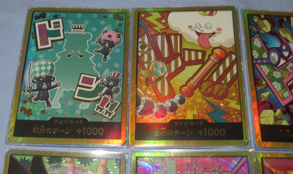 12 x Gold DON Card LOT PRB-02 THE BEST vol.2 One Piece Japan - Nami ...