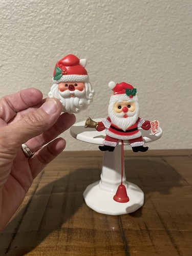 Vintage Christmas 2 Plastic Santa Pins 1960’s Hong Kong | eBay
