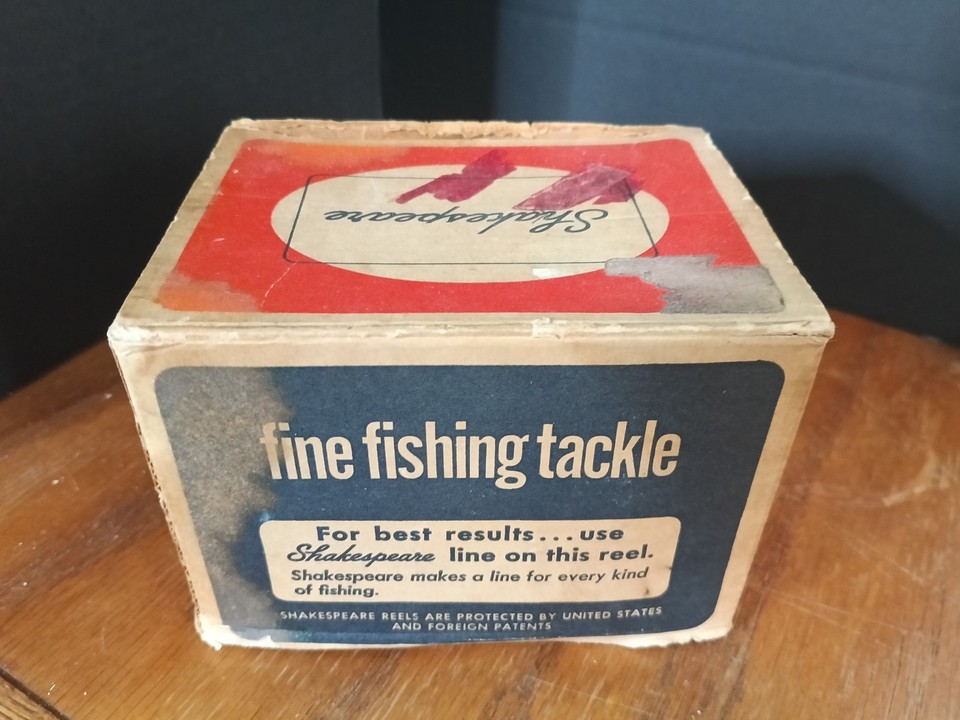 Vintage Shakespeare 1771 Wondercast Spincast Reel Model EF With Box | eBay