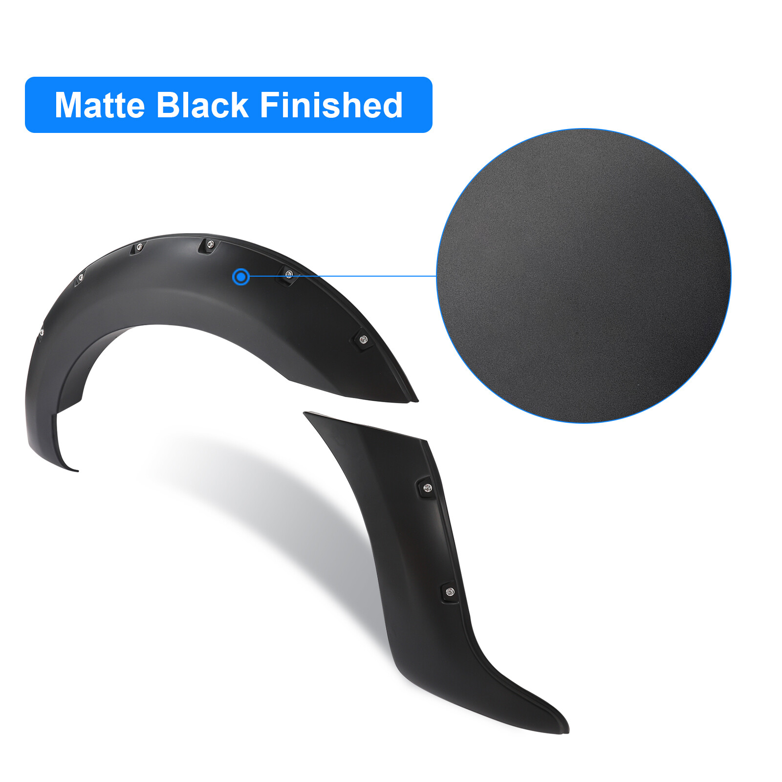 Wide Wheel Arch Kit Fender Flares for Ford Ranger 2015-2019 T7 Extended ...