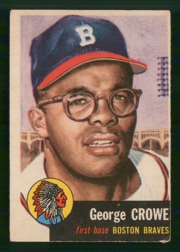 GEORGE CROWE 1953 TOPPS 53 NO 3 VG+ 22533 | eBay