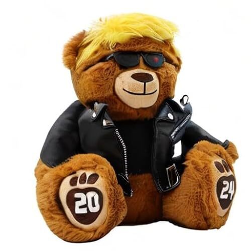 Trumpinator Teddy Bear - Donald Trump 2024 Bear for Trump Supporters ...