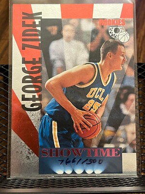 GEORGE ZIDEK 1995 CLASSIC ROOKIES "SHOWTIME" UCLA BRUINS CHAMPION ...