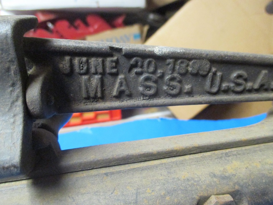 antique bench hacksaw hand machine,1899 by Goodell Pratt Co. | eBay