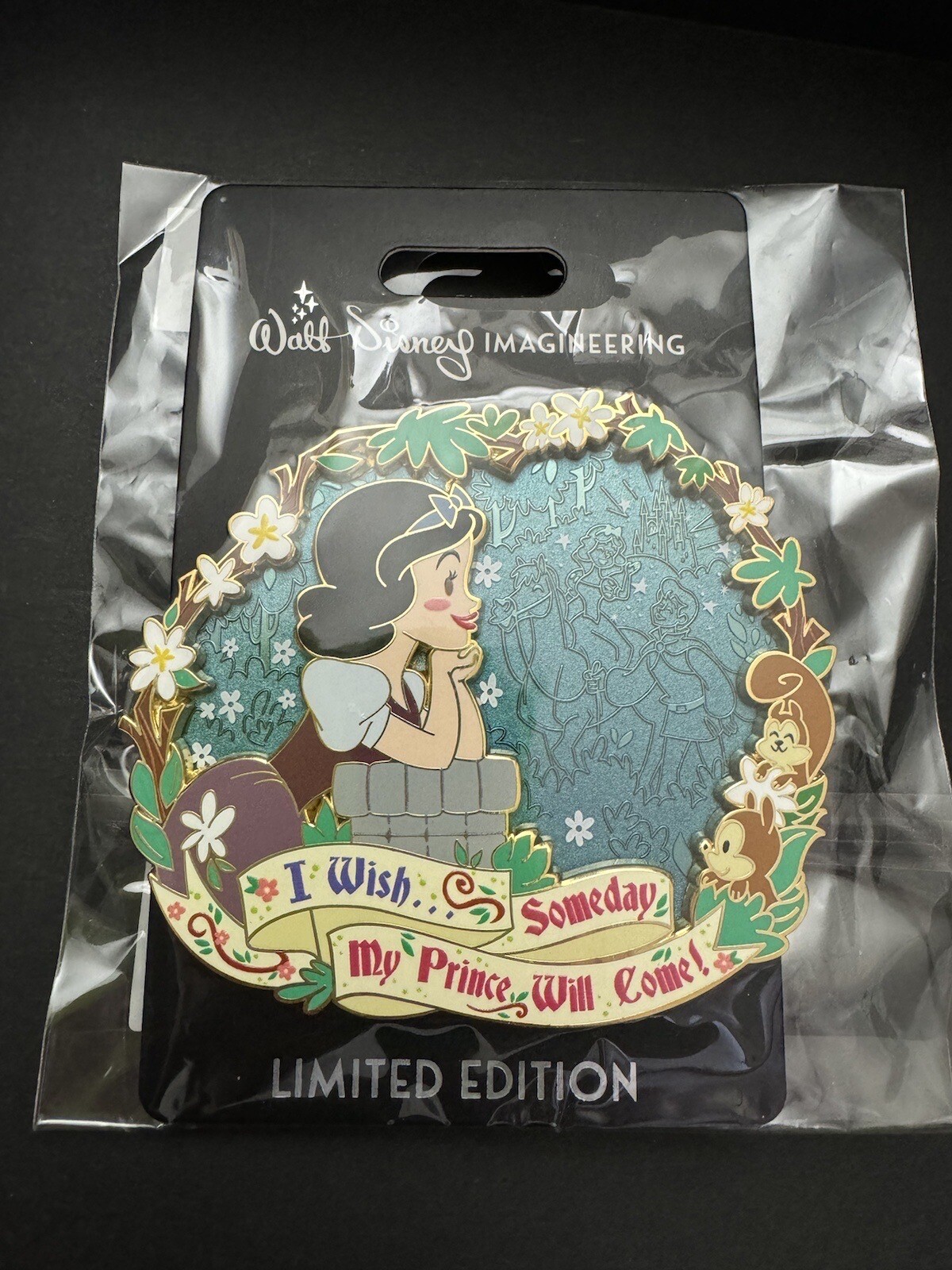Disney Pin - D23 EXPO - MOG - WDI - I Wish - Snow White | eBay